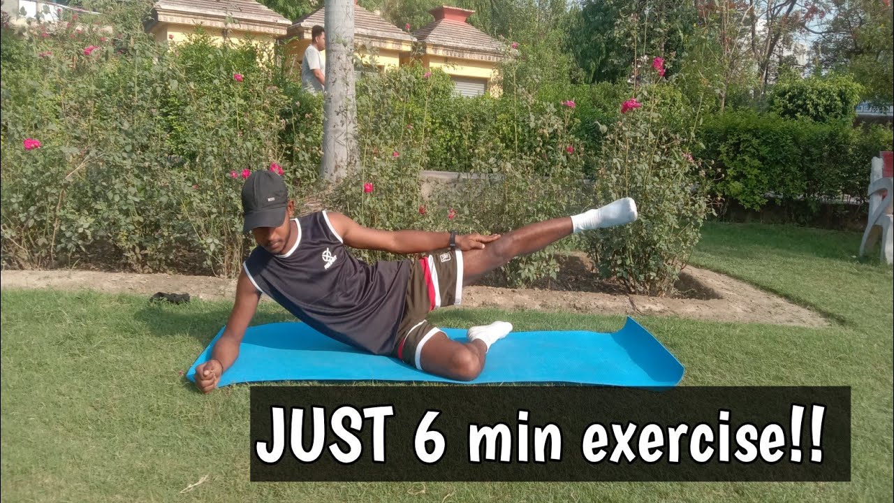6 MIN of effortless hip - up exercise! No more worrying about sagging ...