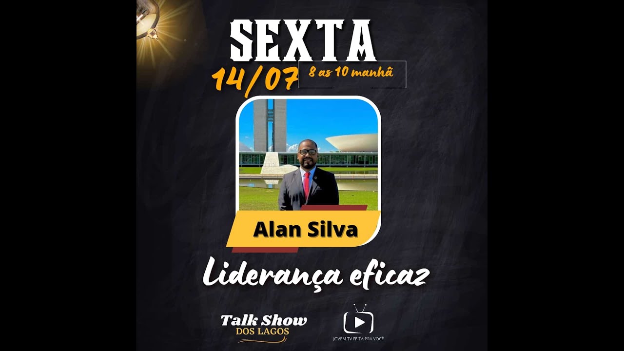 Talk Show dos Lagos: Entrevista com Alan Silva- 14/07/2023 - YouTube