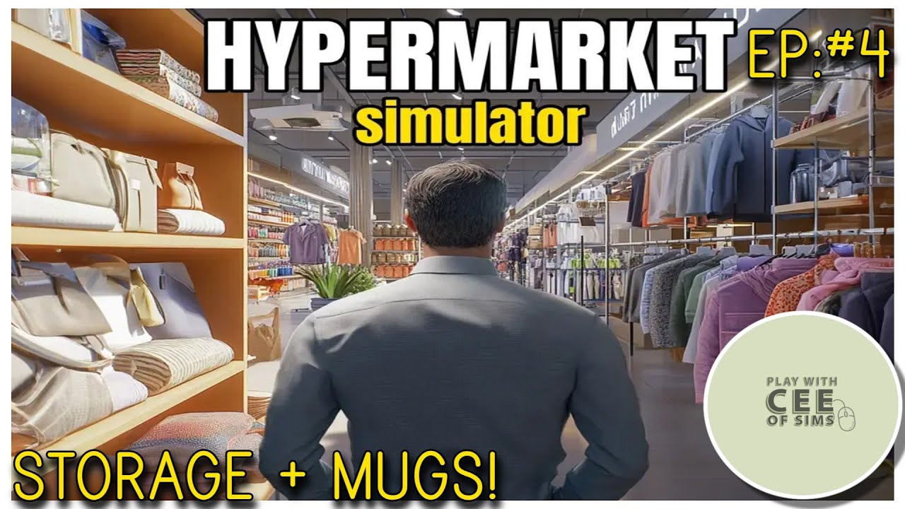 Let's Get Some Storage Racks! | Hypermarket Simulator EP #4 - YouTube