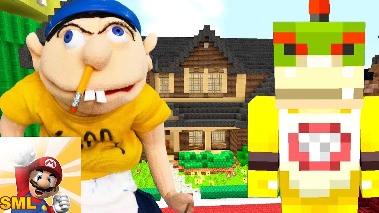 Minecraft | Nintendo Fun House | Bowser Jr Visits The SML HOUSE! [428 ...