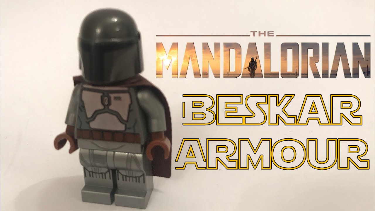 How to build The Mandalorian Beskar Armour in Lego - YouTube