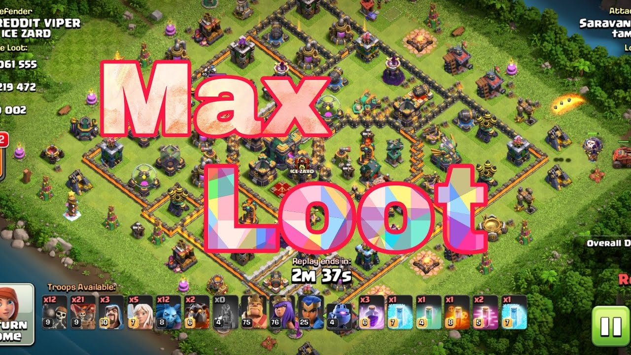 Max loot Attack 🔥🔥 | Clash of clans | - YouTube