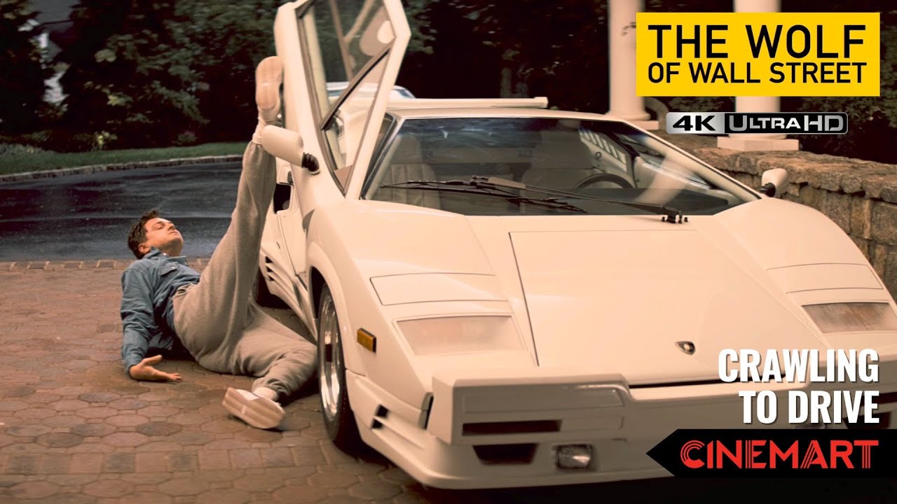 THE WOLF OF WALL STREET (2013) | Crawling to Drive | Drooling Phase ...