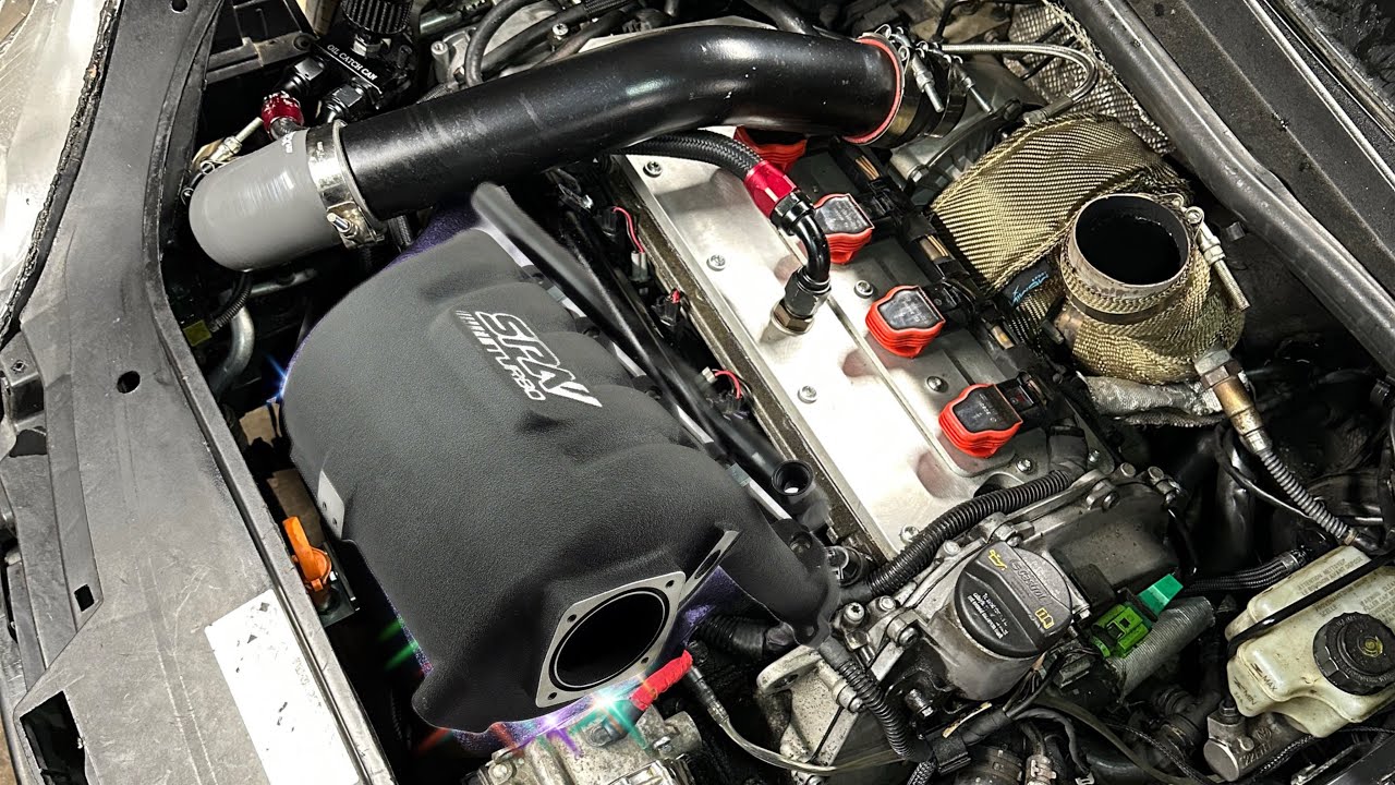 SPA Intake Manifold & Fuel Rail Install On My Boosted 2.5 5 Cylinder ...