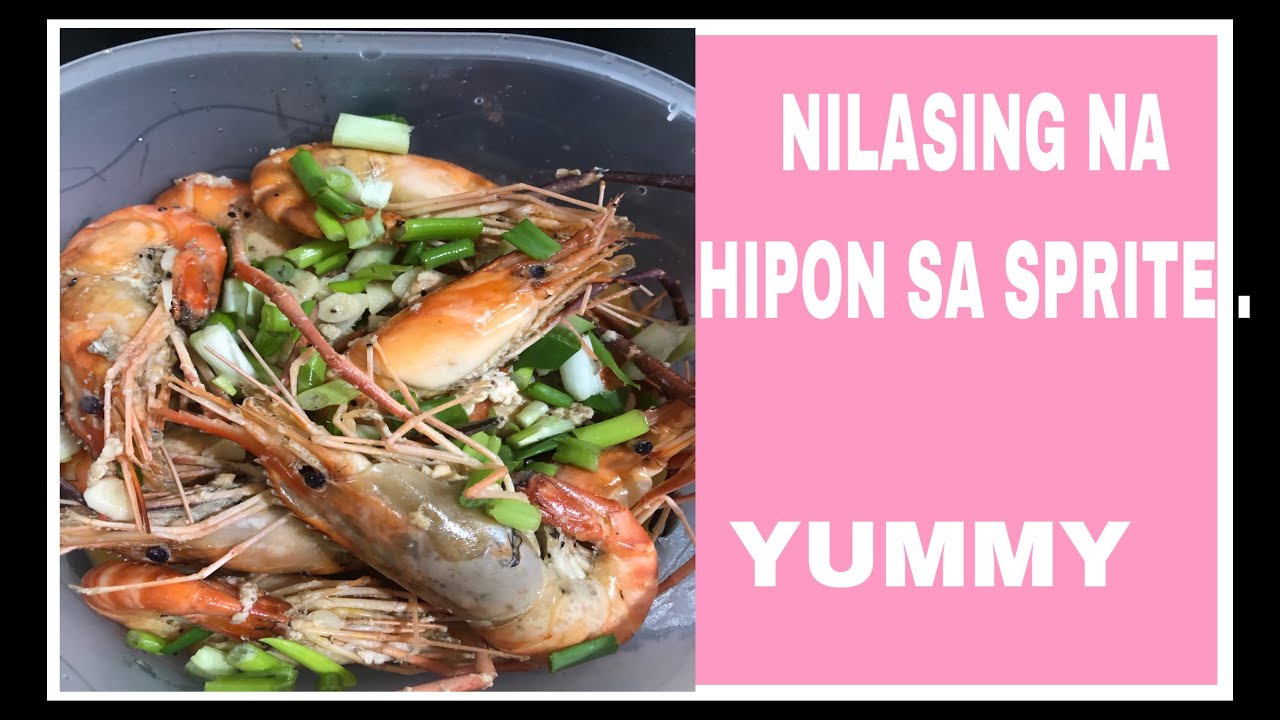 HOW TO COOK NILASING NA HIPON W/ SPRITE - YouTube
