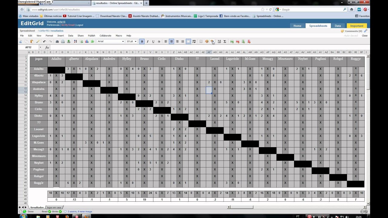 Colocando seu resultado no EDITGRID - YouTube