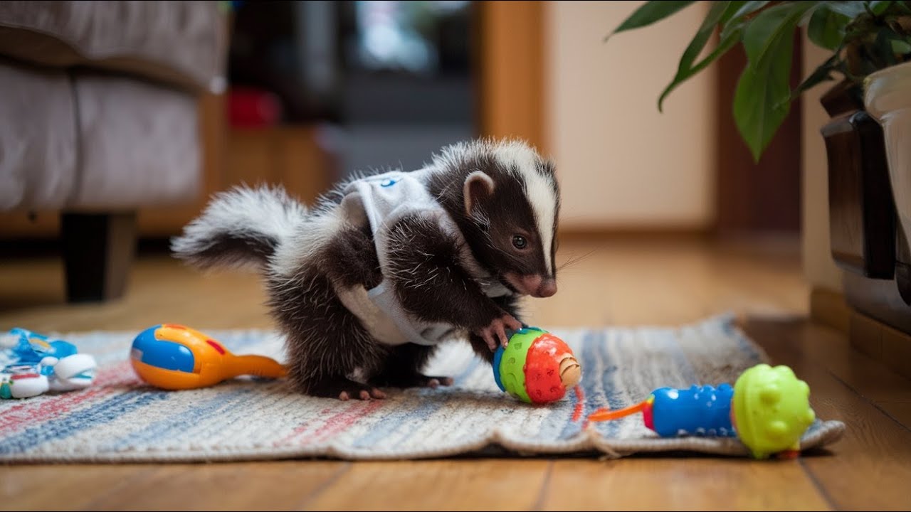 Skunk’s Funniest Moment! 🦨😂 | You Won’t Stop Laughing! - YouTube