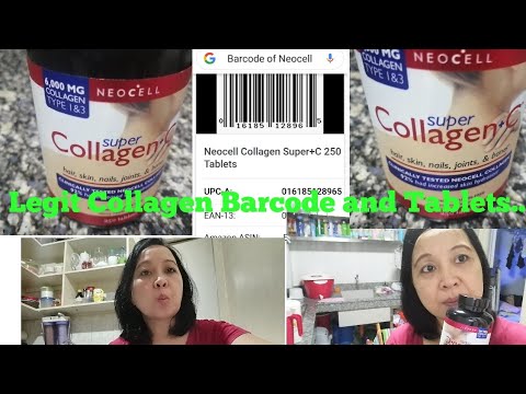 Legit Collagen. BARCODE and Tablets - YouTube