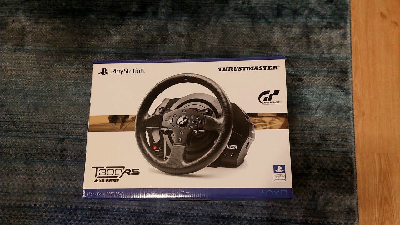Trustmaster T300 RS GT "kicsomagolása" - YouTube
