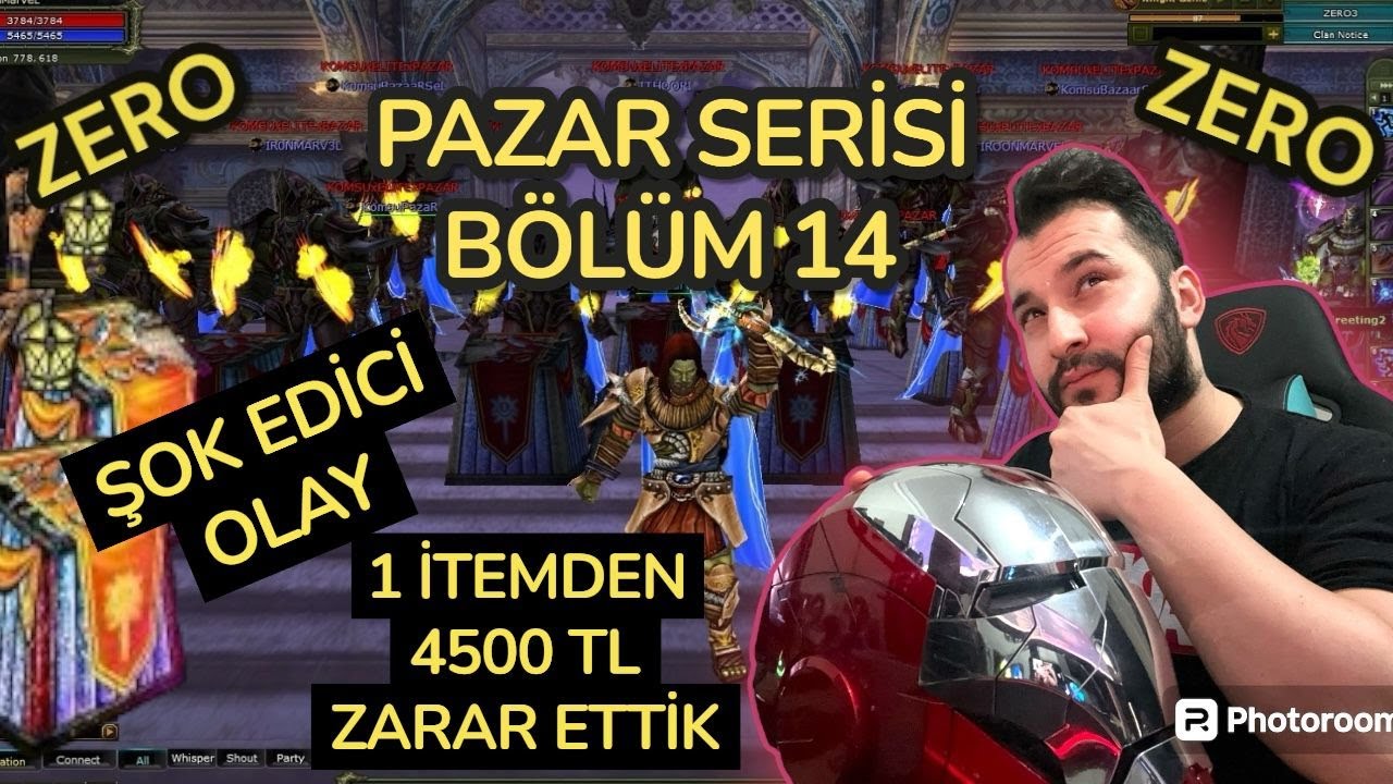 KNİGHT ONLİNE 15 PC İLE PAZAR SERİSİ #BÖLÜM14 [ZERO] 468 GB KAZANDIK ...