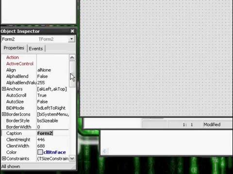 delphi create dialog tutorial - YouTube