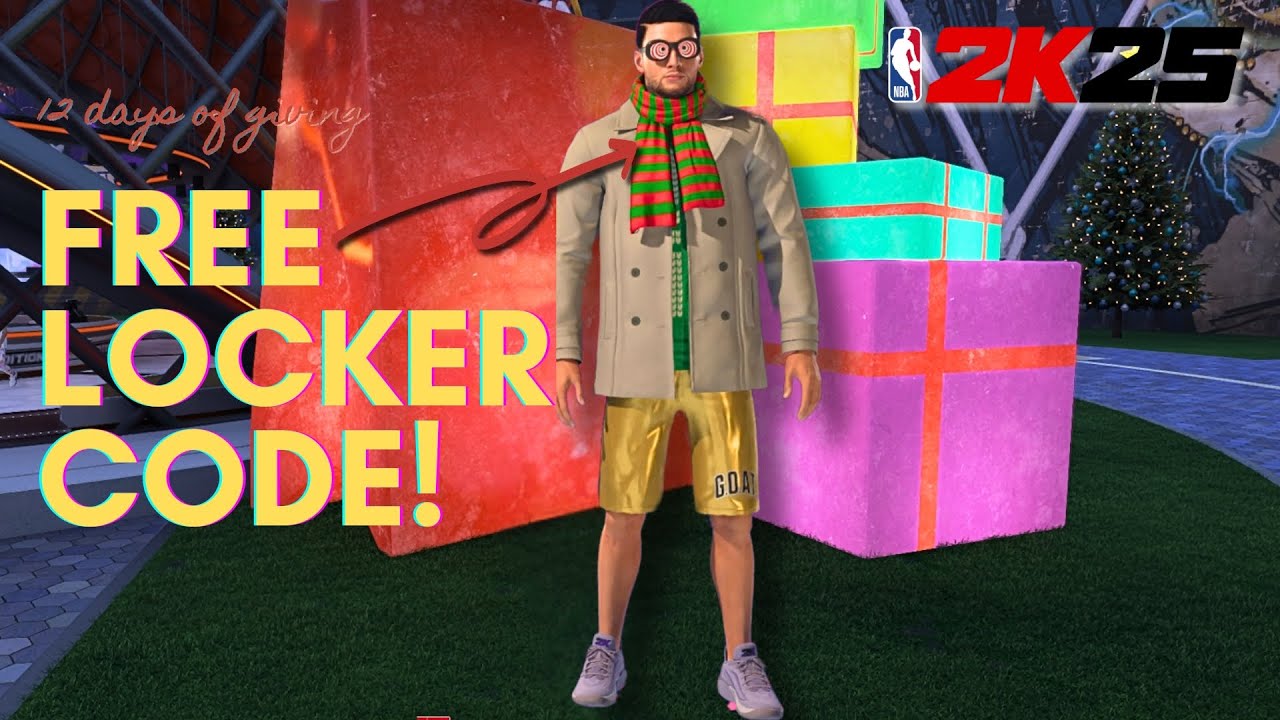 FREE LOCKER CODE TODAY FOR NBA 2K25 12 DAYS OF GIVING - YouTube
