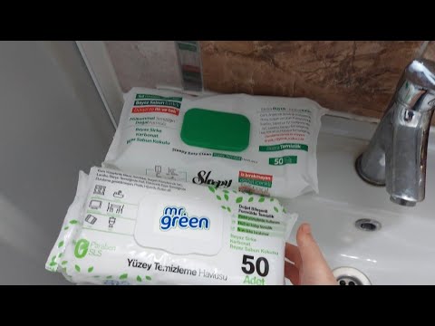 Bim'in Yeni Çıkan Temizlik Havlusunu Deniyoruz| Sleepy Ve Mr.Green Karşılaştırıyoruz
