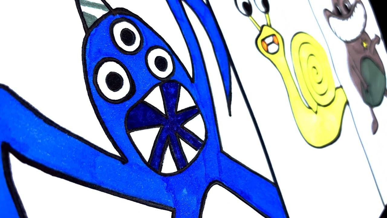 DRAWING NEW CHARACTERS GARTEN of BAN BAN 2 | How to draw new characters ...