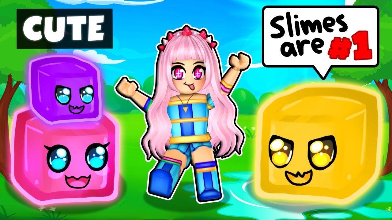 Playing As A Slime In Roblox! - YouTube