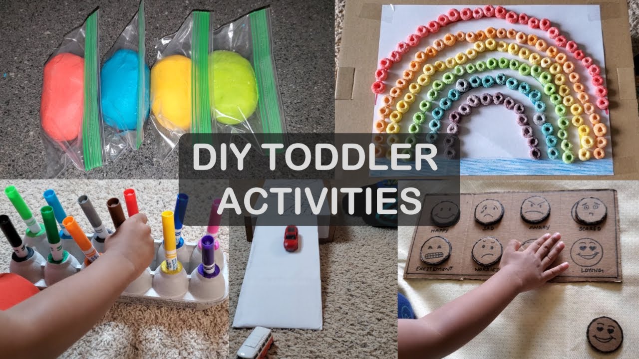 Cheap activities for Toddlers | Engaging Kids and Toddlers at home with ...
