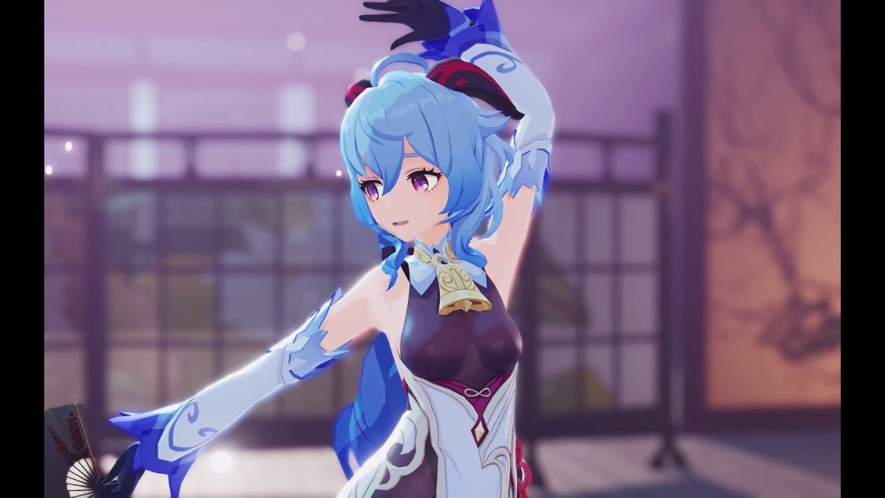 Genshin Impact MMD｜花月成双｜Ganyu #Ganyu #감우 #甘雨 #カンウ #GenshinImpact # ...