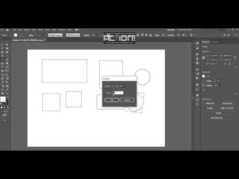 Illustrator Dersleri-Temel Şekiller (Dikdörtgen,kare,daire vs.)- [Illustrator Tutorial-Basic Shapes]
