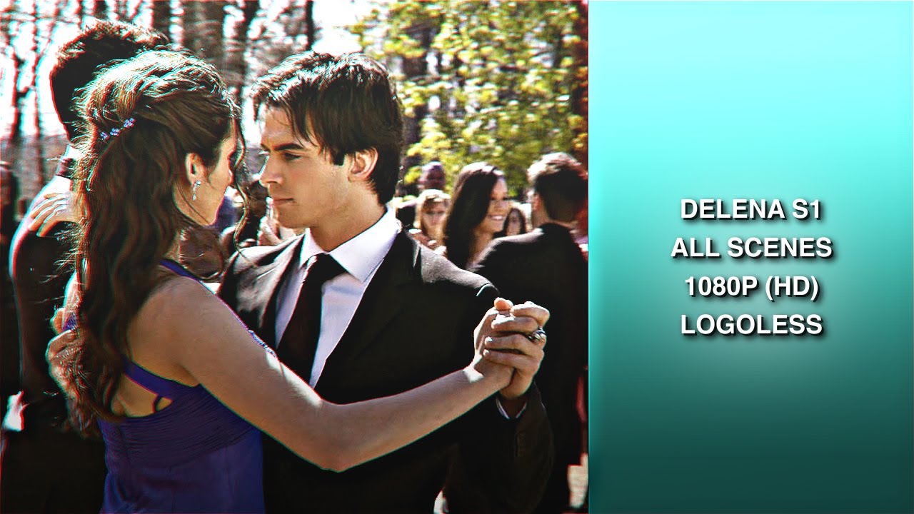 Season 1 all Delena scenes (logoless + HD) - YouTube