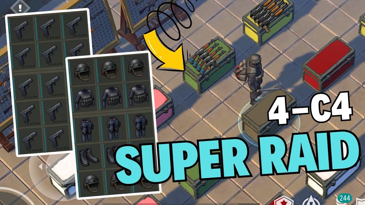 I USED 4 - C4 IN THIS SUPER RAID! Last Day On Earth Survival - YouTube