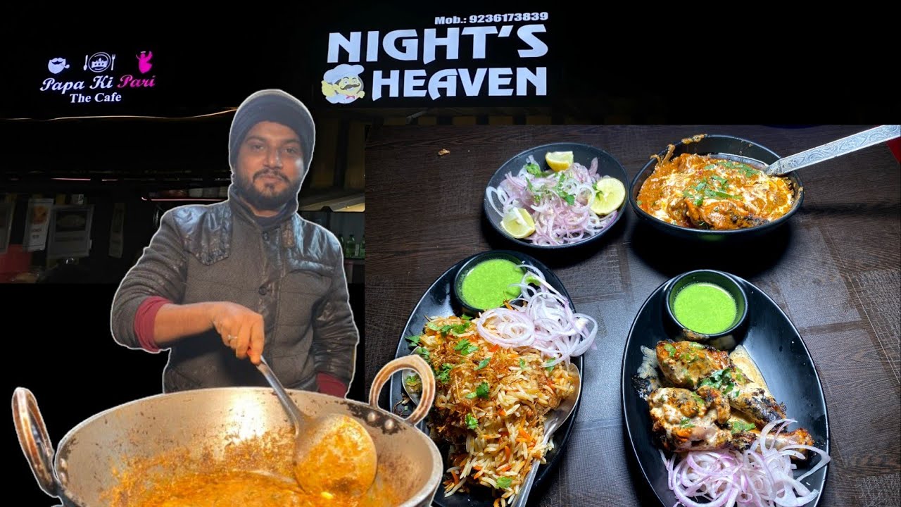 Allahabad Food Tour | Tasty Chicken Biryaani or Chicken Matka Night ...