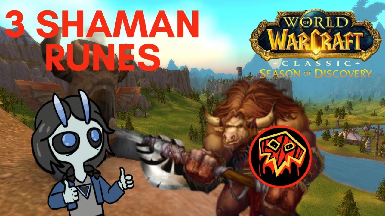 EARLY SHAMAN RUNES FOR SEASON OF DISCOVERY! - YouTube