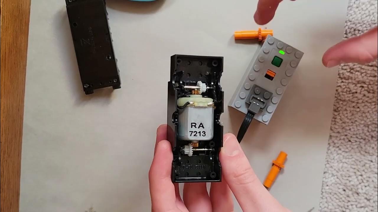 Fixing a Lego Power Functions Train Motor - YouTube