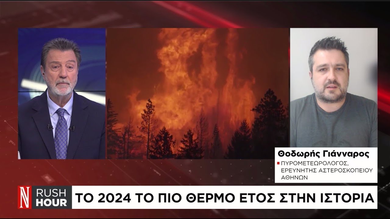 Το 2024 το πιο θερμό έτος στην ιστορία - YouTube