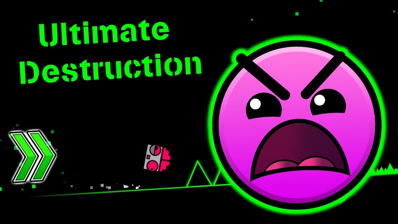 Ultimate Destructor - Geometry Dash Level (code in desc.) - YouTube