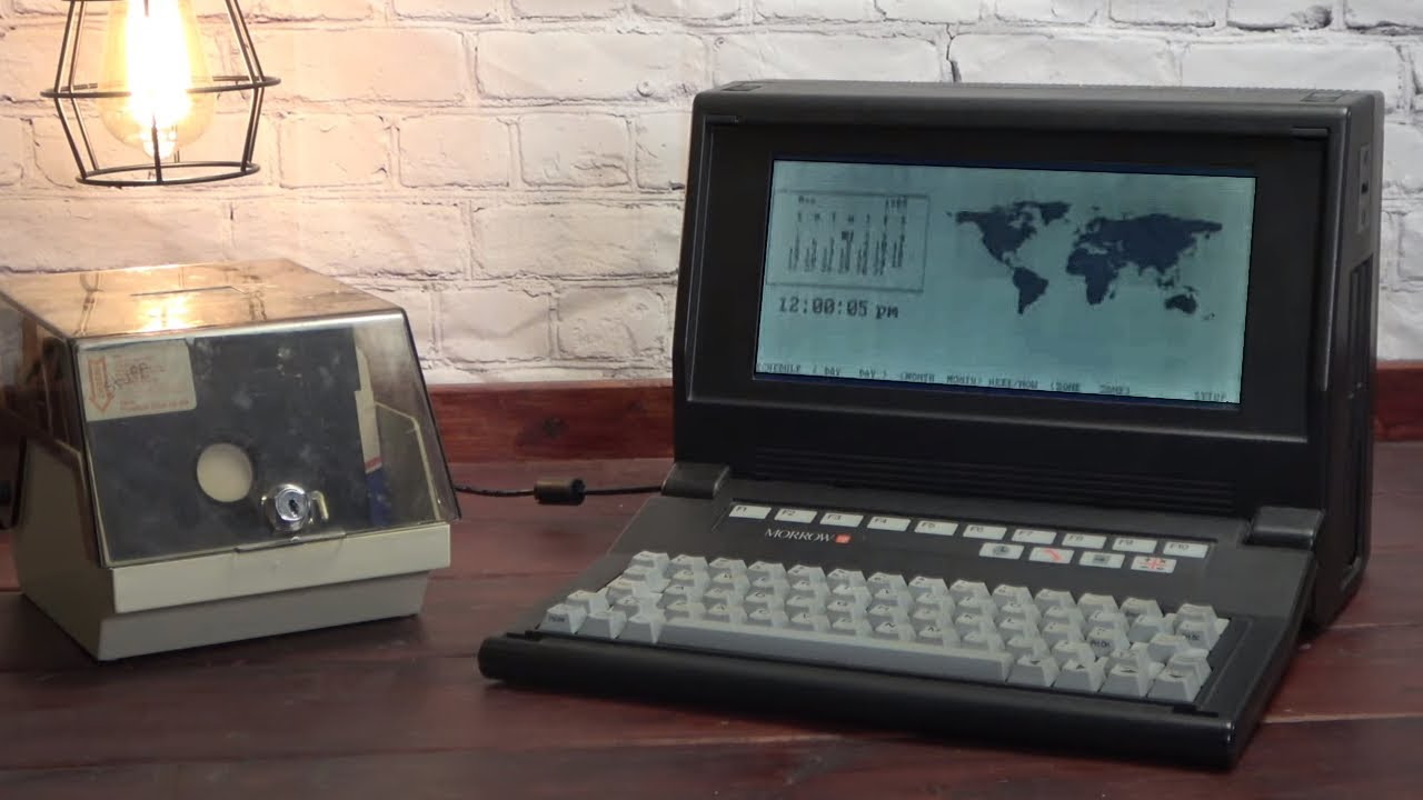 Revisiting the Morrow Pivot II - A 40 Year Old Luggable PC! - YouTube