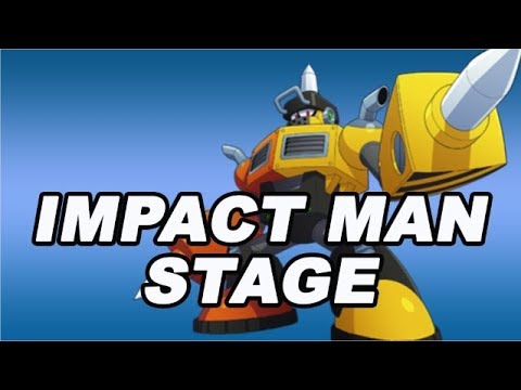 『Megaman 11』Impact man !! 我最喜歡教訓大塊頭! - YouTube