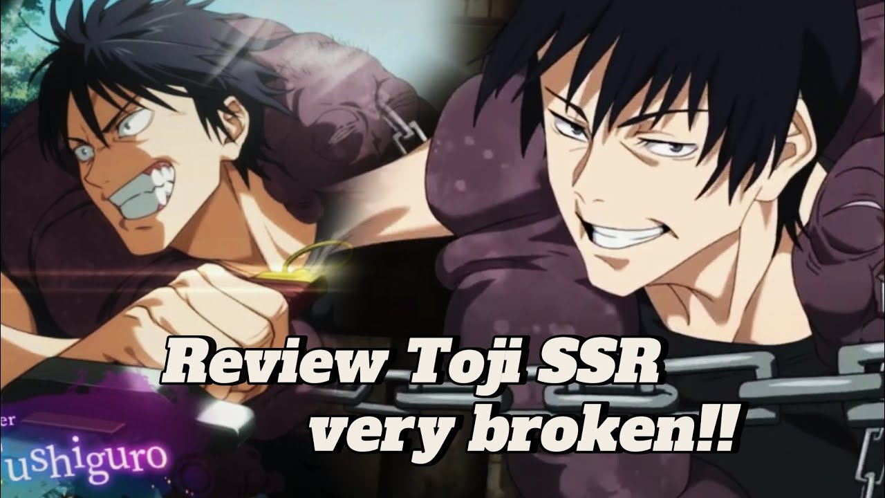 SSR NEW | Toji Fushiguro | Jujutsu Kaisen Phantom Parade Global - YouTube