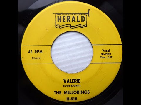 The Mello Kings - Valerie 1958 - YouTube