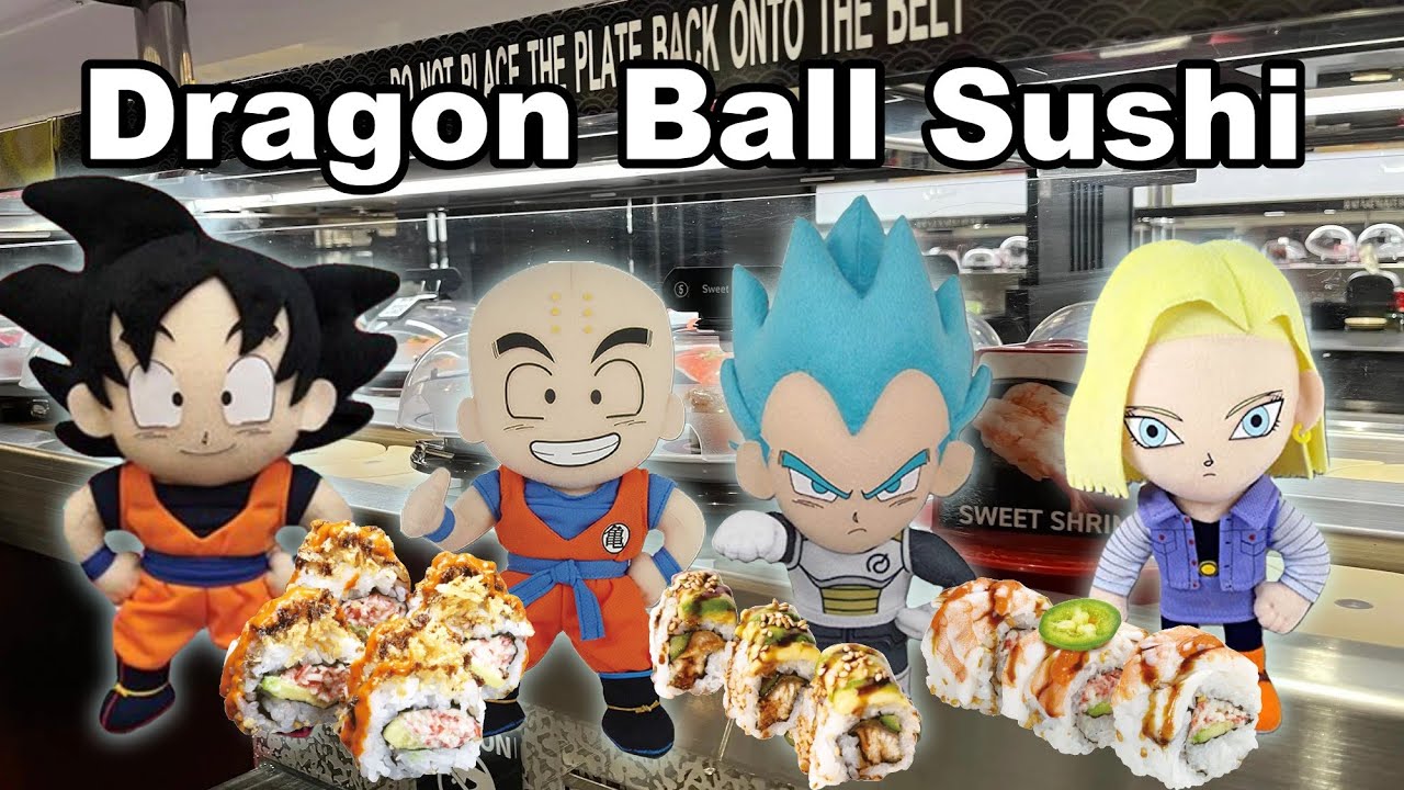 Anime Plush Adventures: Dragon Ball Sushi - YouTube