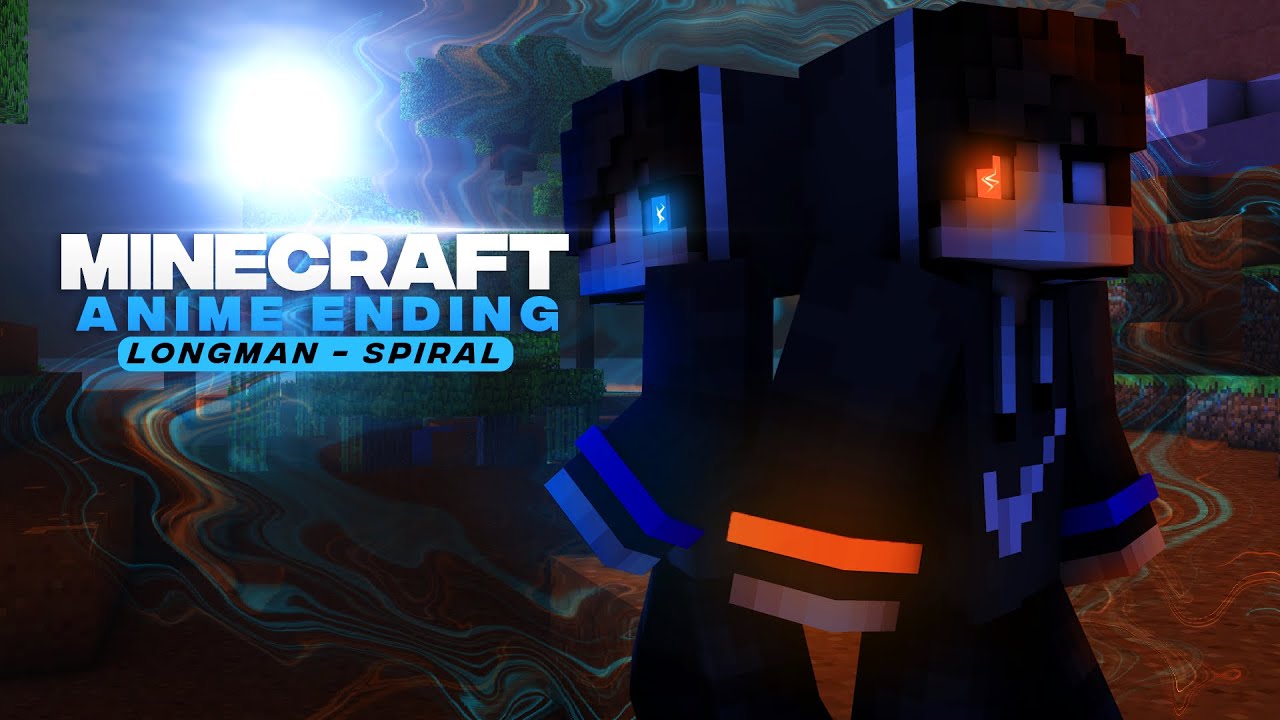 Anime ending but minecraft Longman - Spiral | Minecraft Indonesia - YouTube