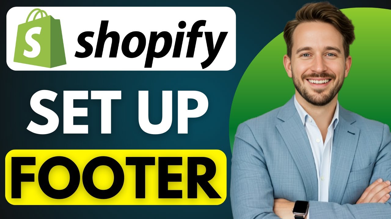 How to set up Footer in Shopify | Shopify Tutorial Step By Step 2025 ...