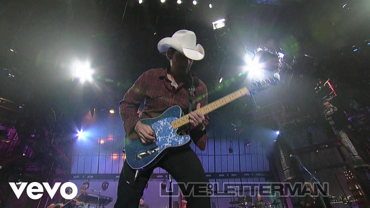 Brad Paisley - Welcome to the Future (Live on Letterman) - YouTube Music