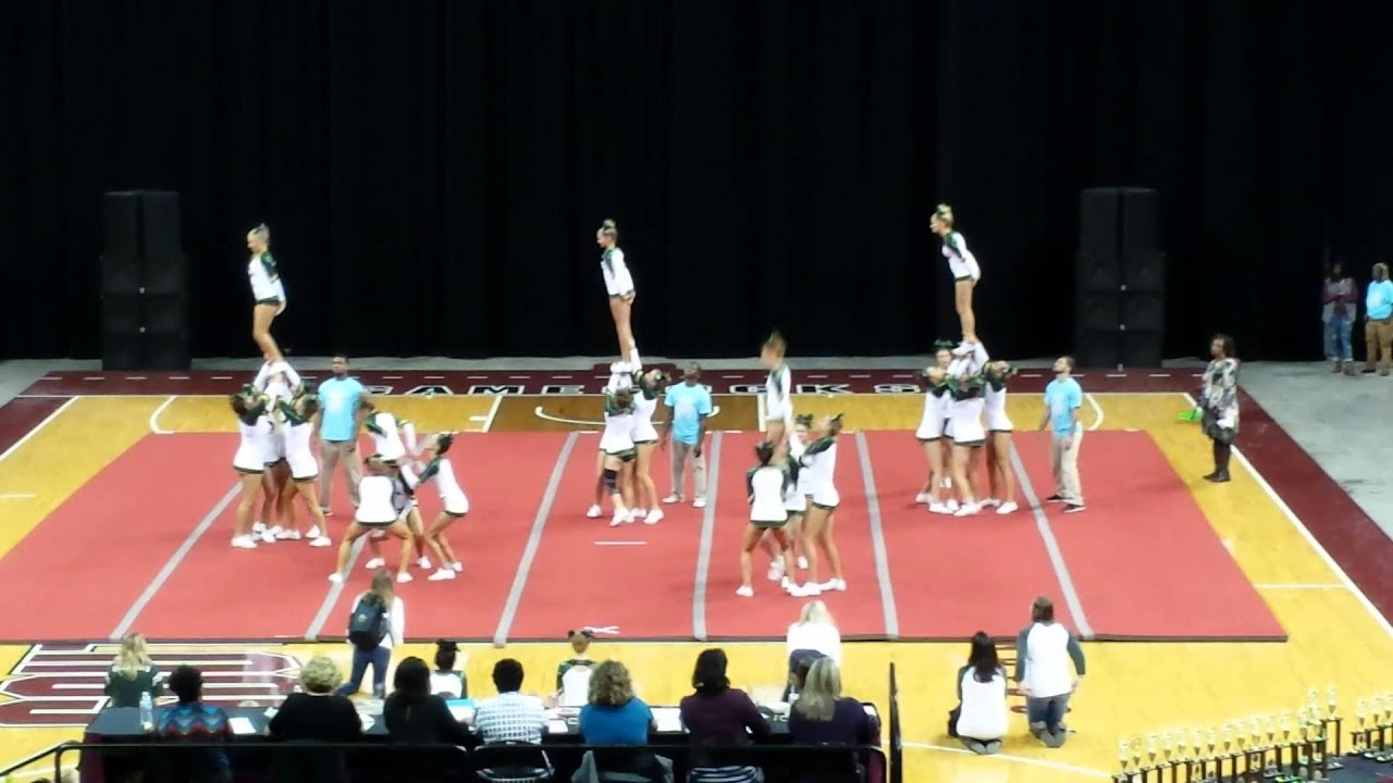 River Bluff JV Cheer - 2015 Debbie Rogers - YouTube