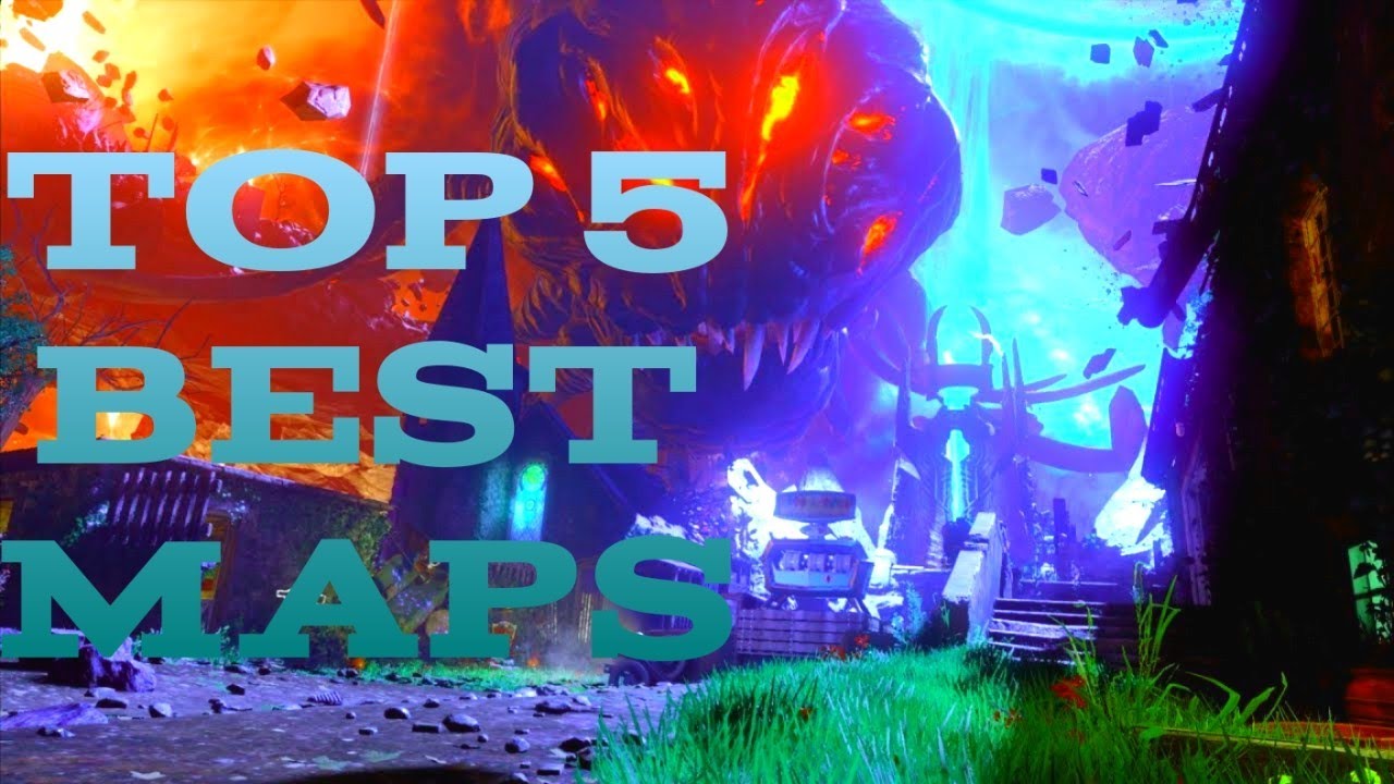 Top 5 Best Maps Call of Duty Zombies - YouTube