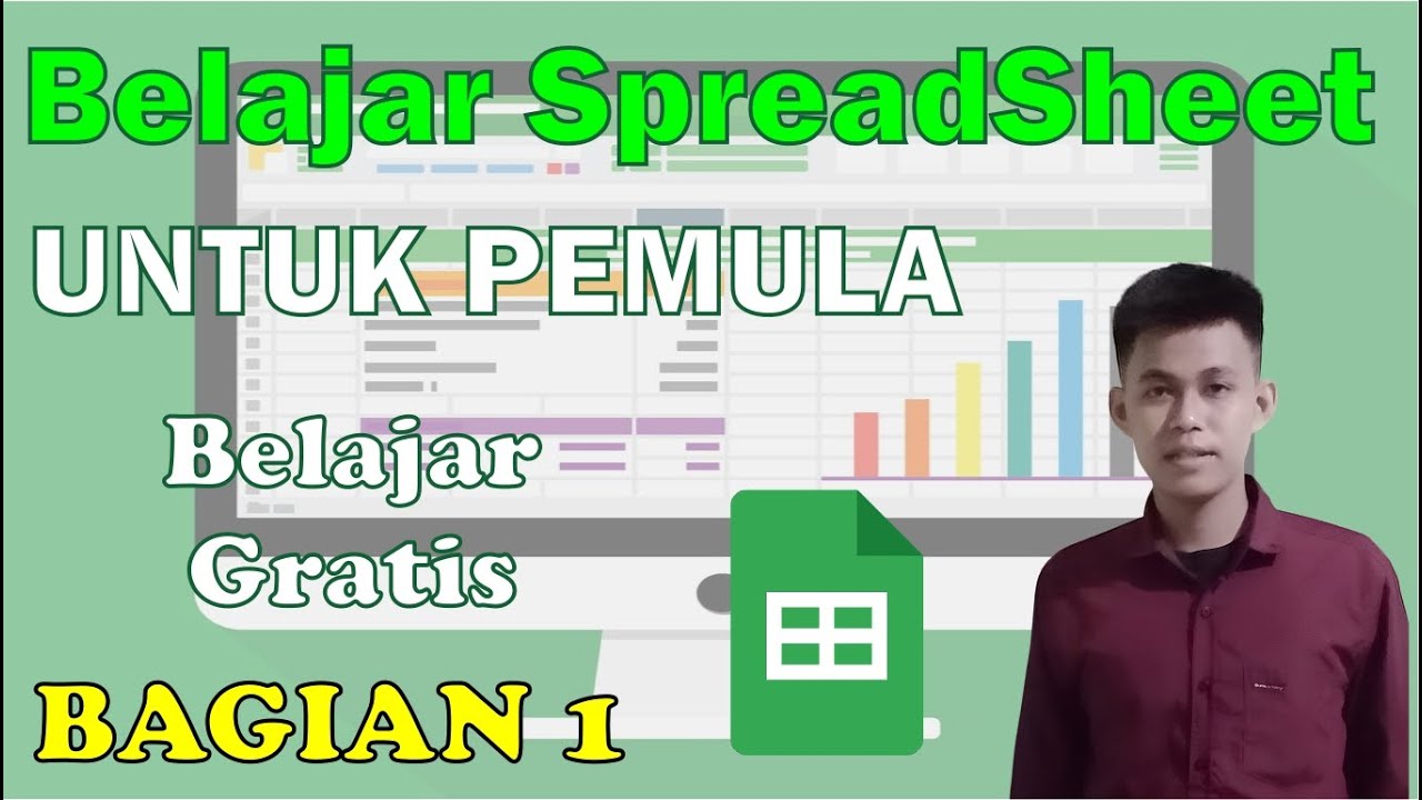 Belajar Google Dari Nol Bagian 1 | Tutorial Google SpreadSheet Pemula ...