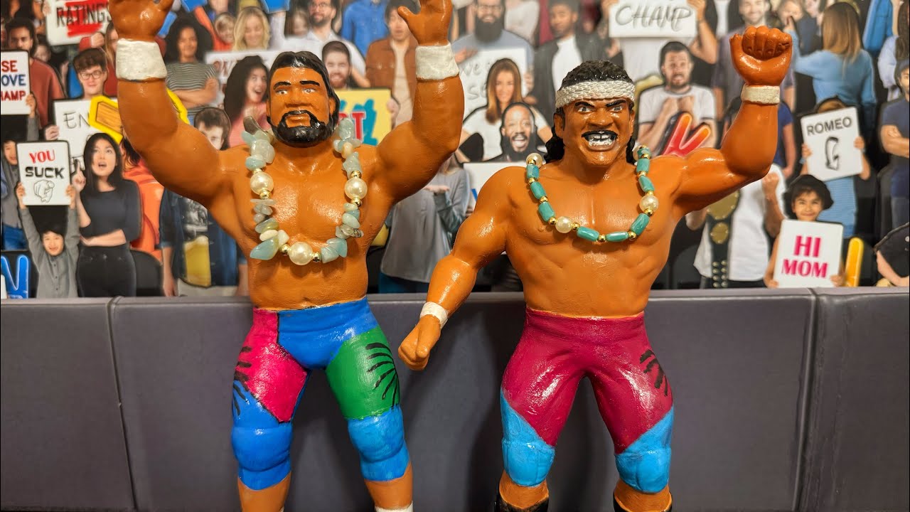 Creating a custom Tonga Tom, Sam Fatu of the Islanders - LJN Action ...