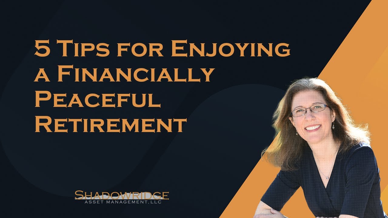 Laura Redfern - 5 Tips for Enjoying a Financially Peaceful Retirement ...