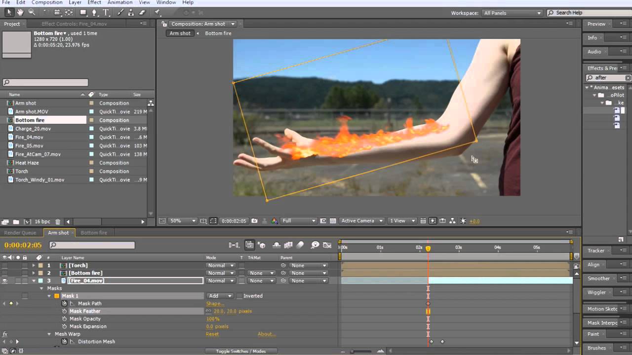 Elemental Combat Series: Flaming Arm | Envato Tuts+