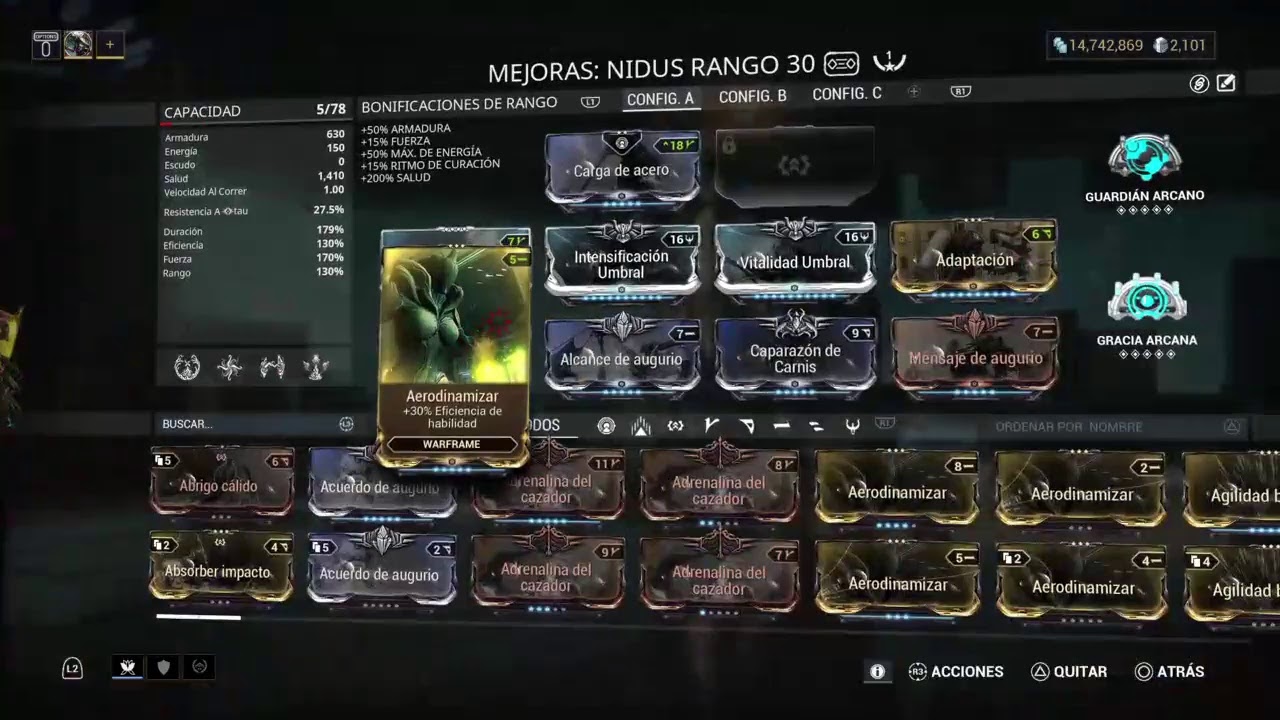 Build de soma prime Hata-Satya [ 2 formas ] . Warframe - YouTube