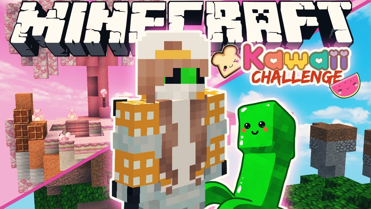 ESTE PACK ES PARA CHICAS!! KAWAII TEXTURE PACK CHALLENGE MINECRAFT ...