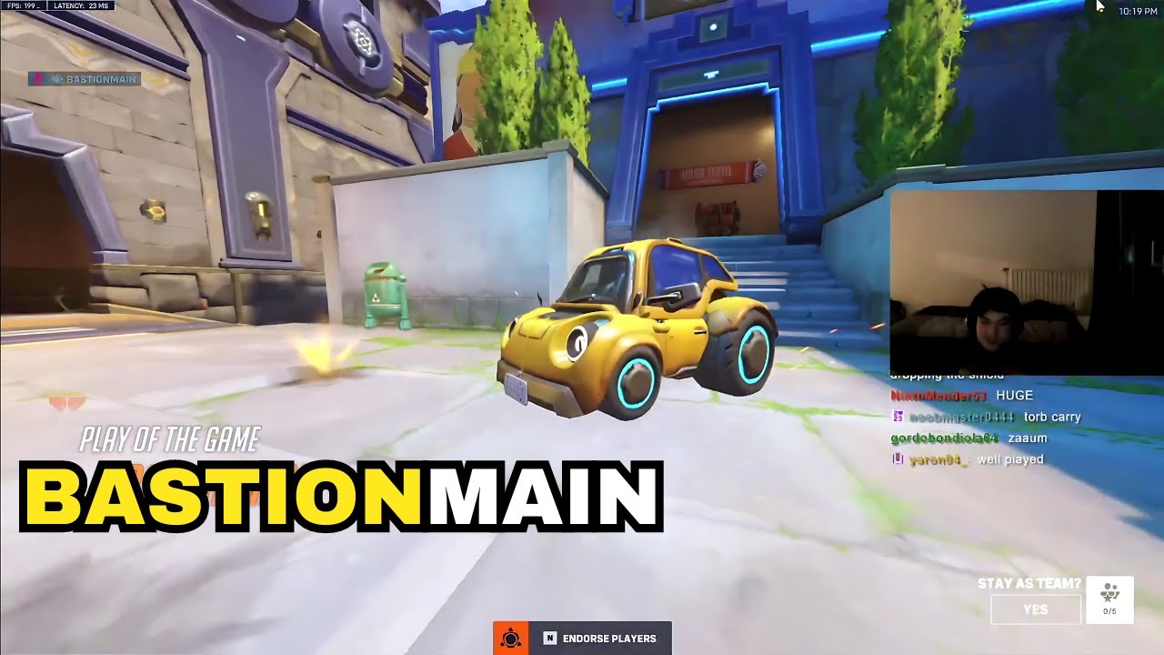POTG! BASTION-MAIN IS BACK! BMAIN | PLACEMENTS | RUNASAPI | OVERWATCH 2 ...