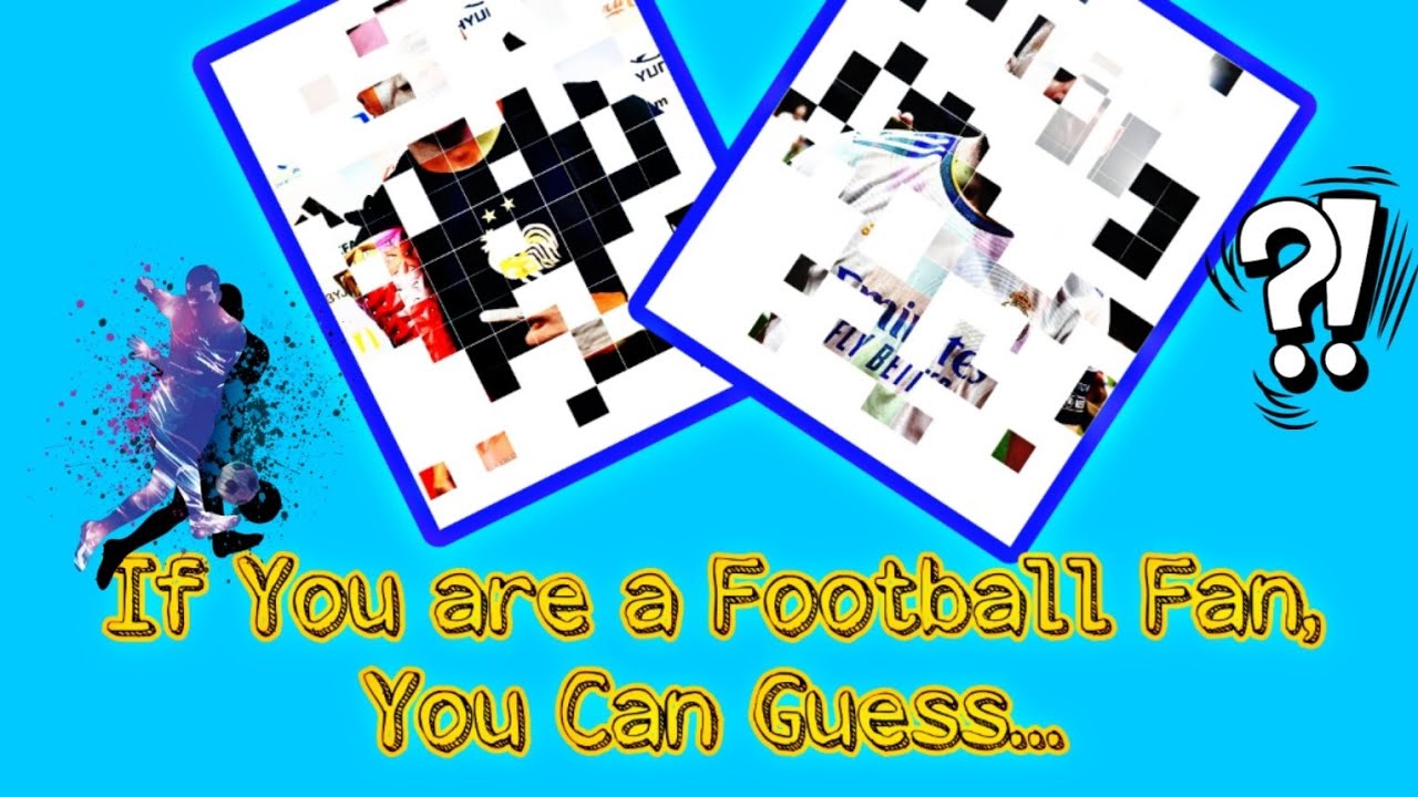 Guess the Jumbled Images of Footballers‼️ | Football Quiz ⚽️ - YouTube