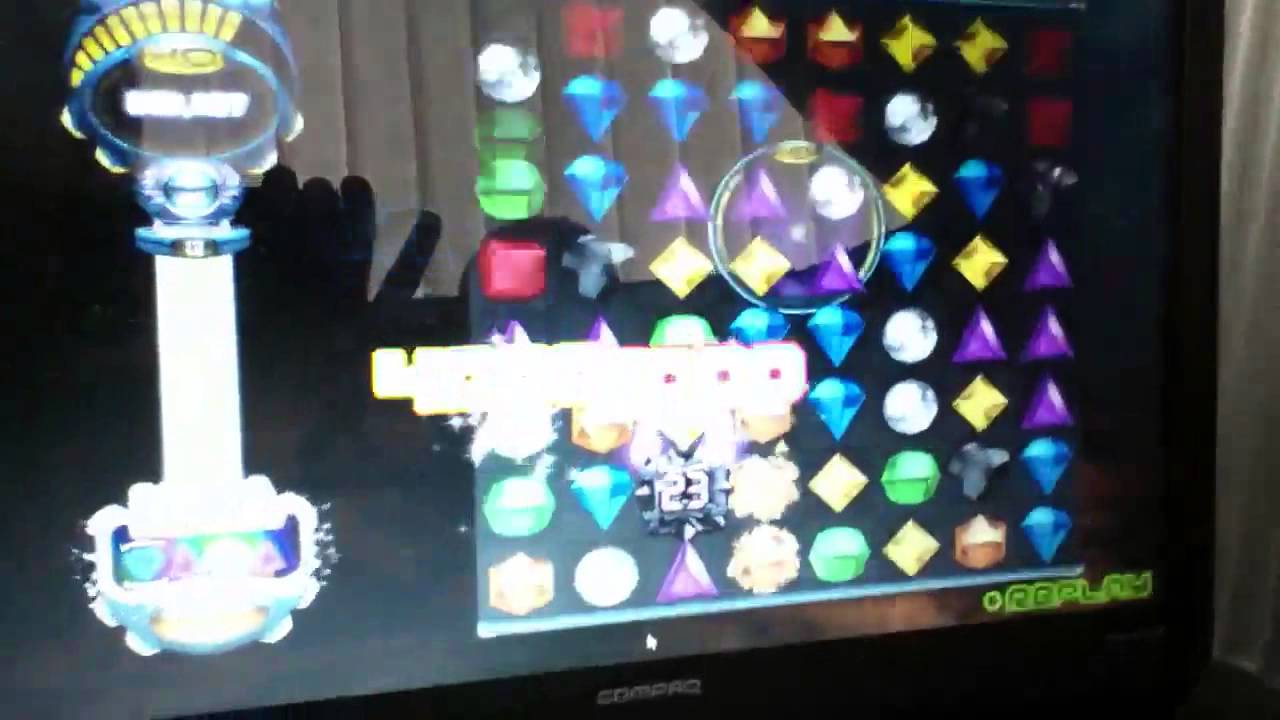 Bejeweled Twist - Lucky Doom Gem Destruction Move - YouTube
