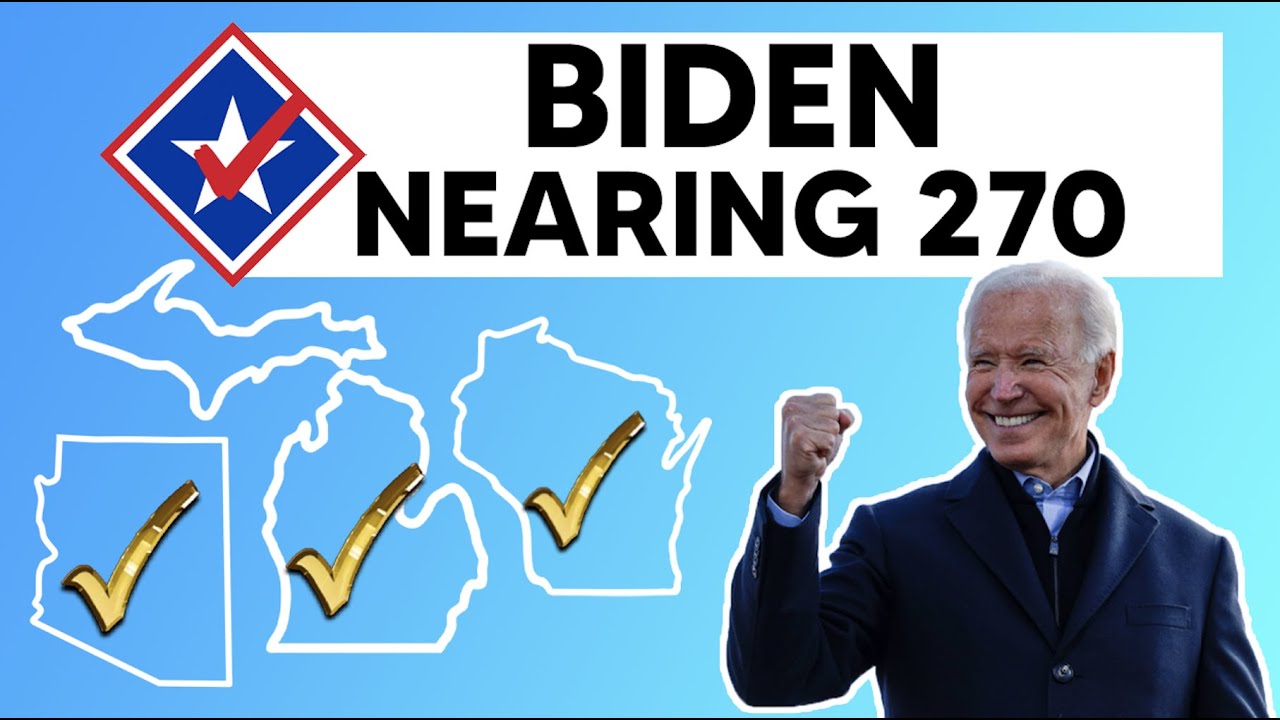Joe Biden Reaches 264 Electoral Votes | 2020 Election Update - YouTube