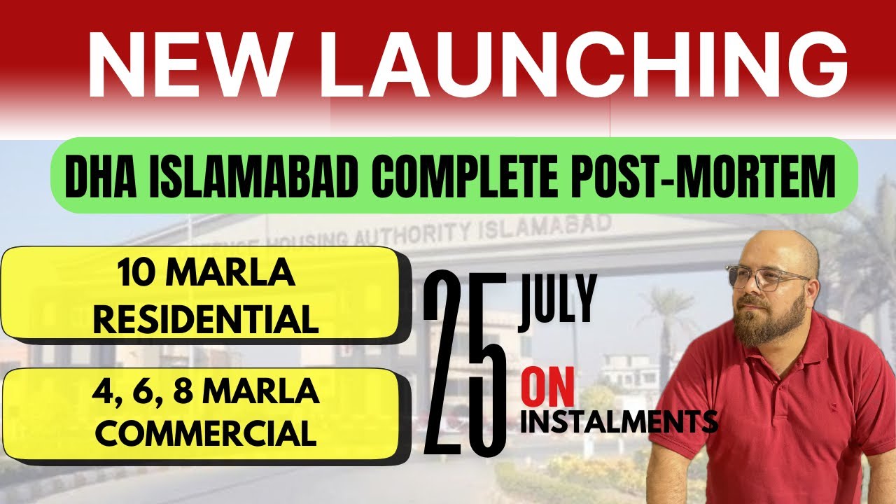 DHA Islamabad | Phase 1,4,5 and 6 | New Launching | Booking Process ...